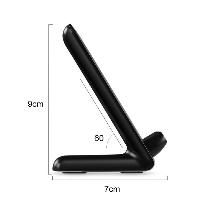 10W Qi Fast Wireless Charging Stand for Samsung Galaxy S9+